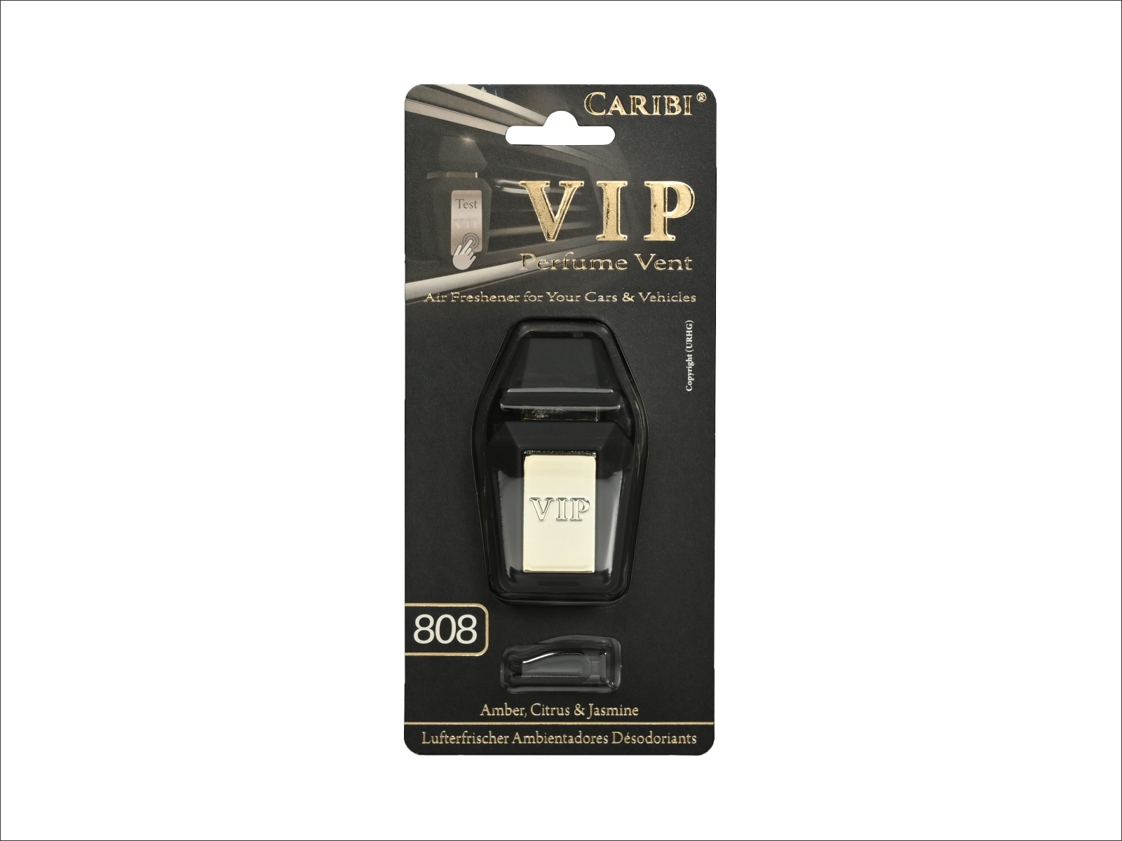 CARIBI VIP Vent Air Freshener Nr. 808 | Tollkühn